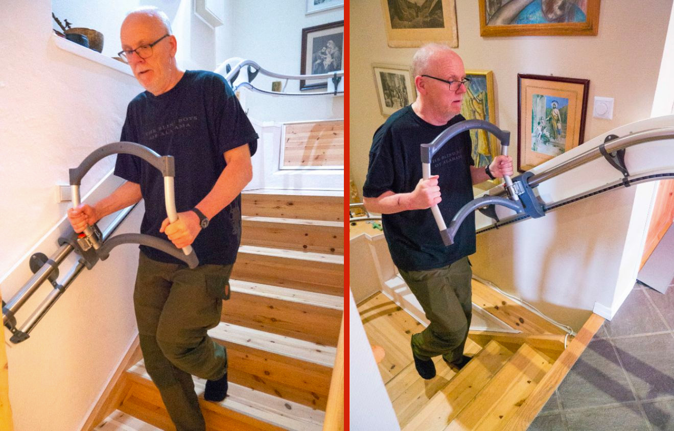 TOPRO Step | Independent with the stair climbing aid